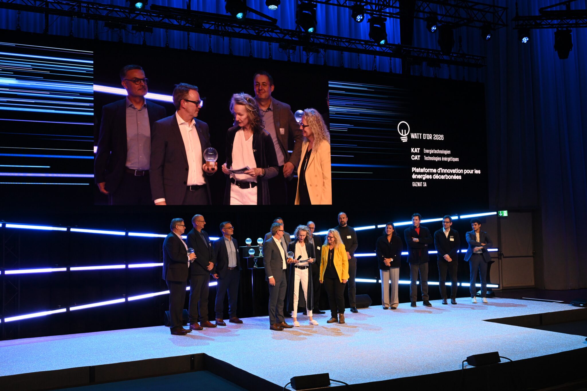 Gaznat wins the 2026 Watt d'Or award presented by the SFOE - Gaznat